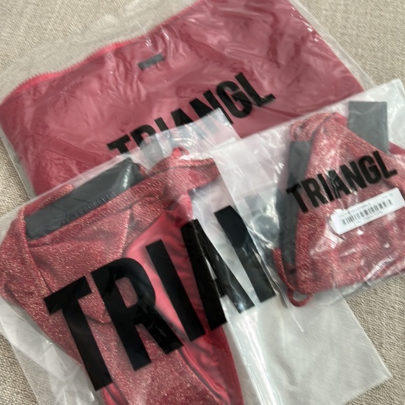 triangl swimwear | Swim | New Triangl Vinca Rubah Sparkle Set | Poshmark